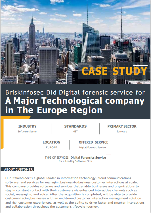 Cybersecurity Case Studies